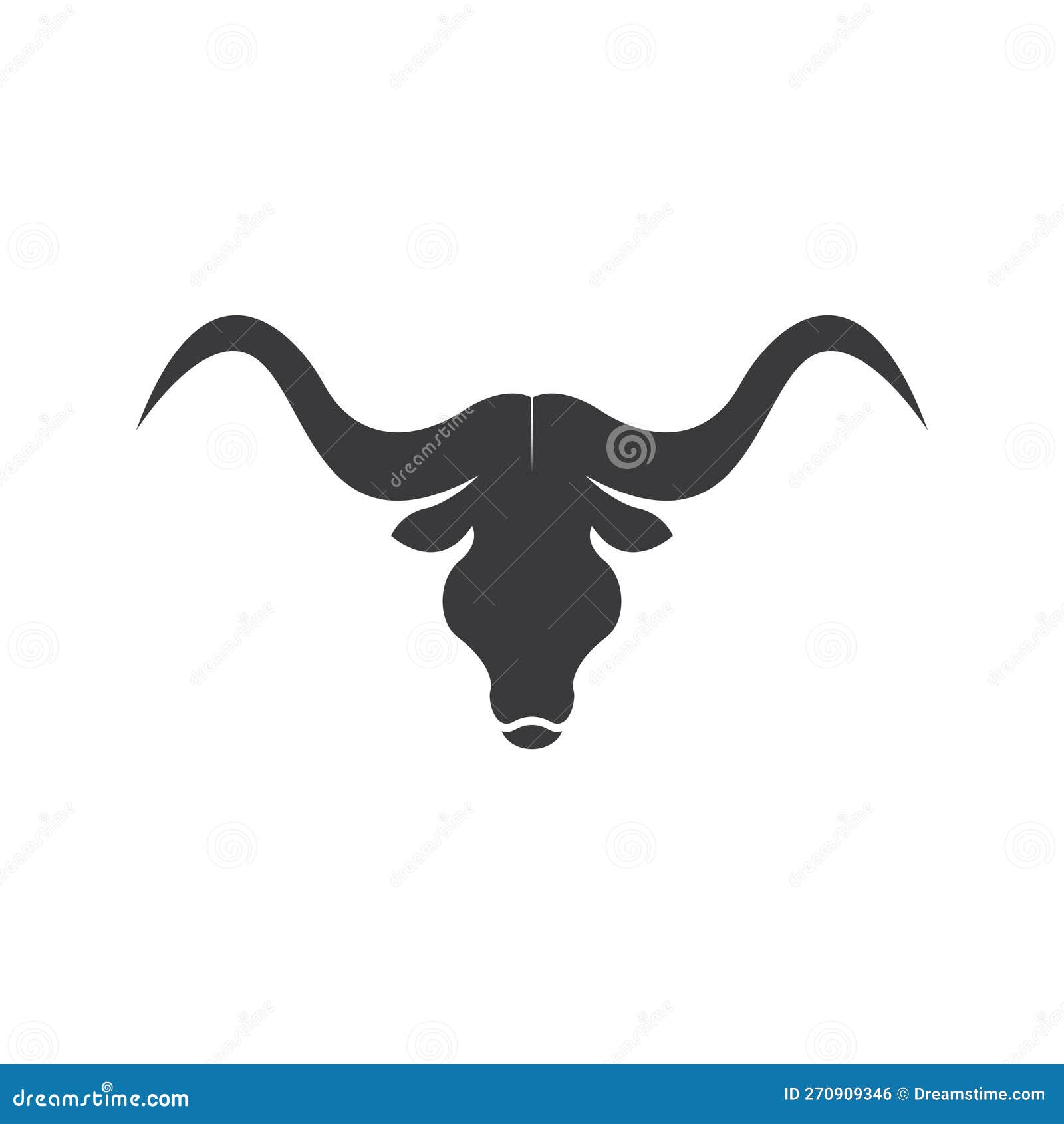 Plantilla Vectorial Del Logotipo De La Bocina Stock de ilustración ...