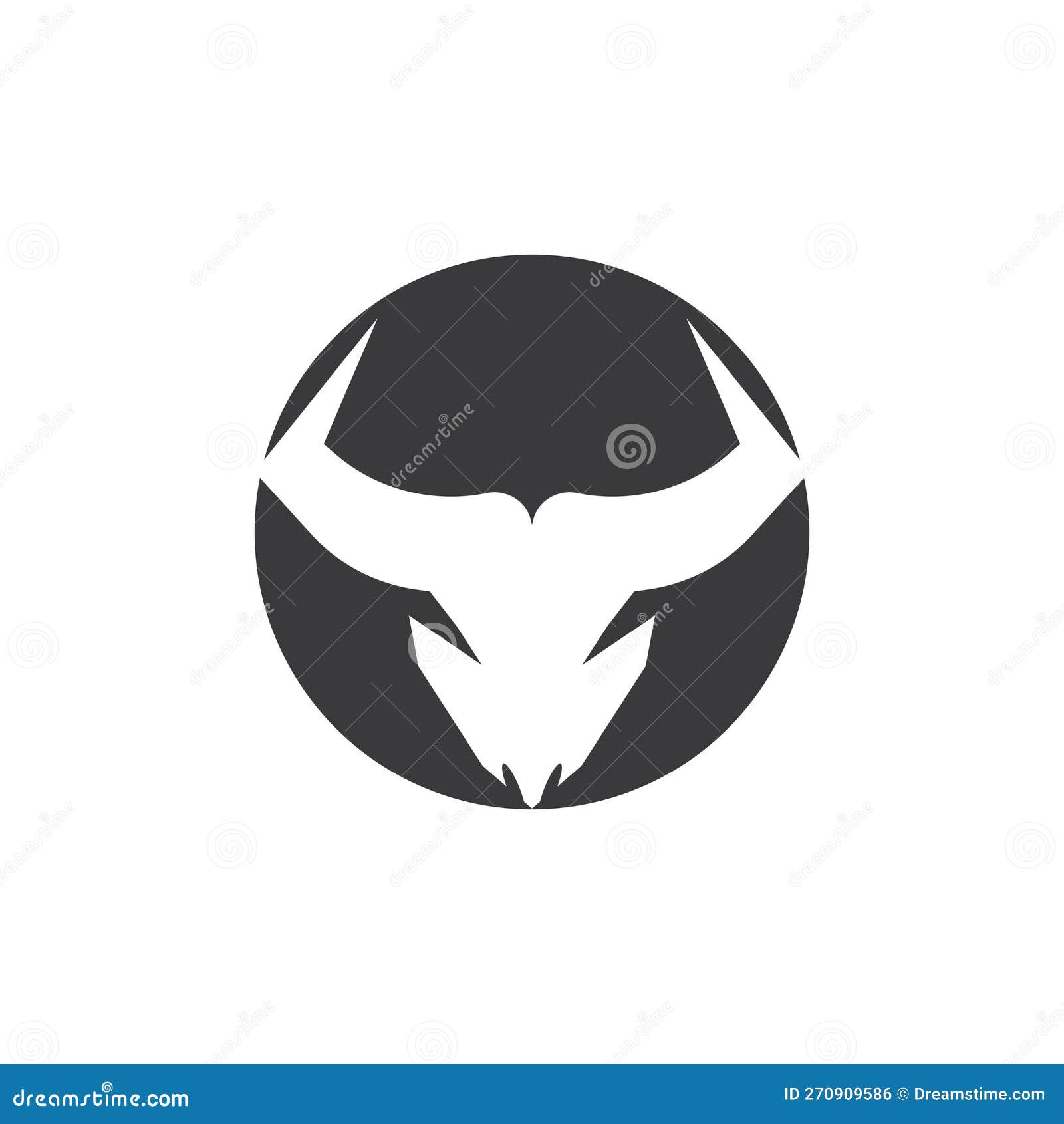 Plantilla Vectorial Del Logotipo De La Bocina Stock de ilustración ...