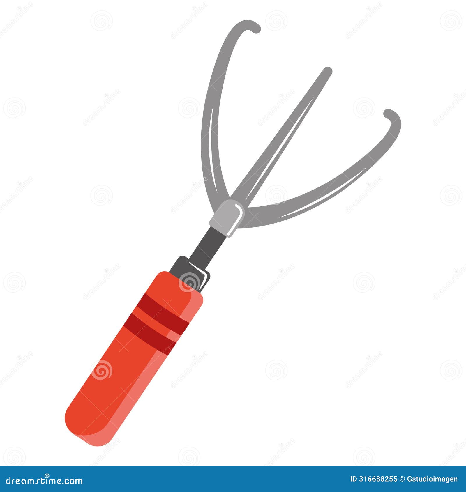 Planting Equipment Pitchfork Stock Vector - Illustration of design ...