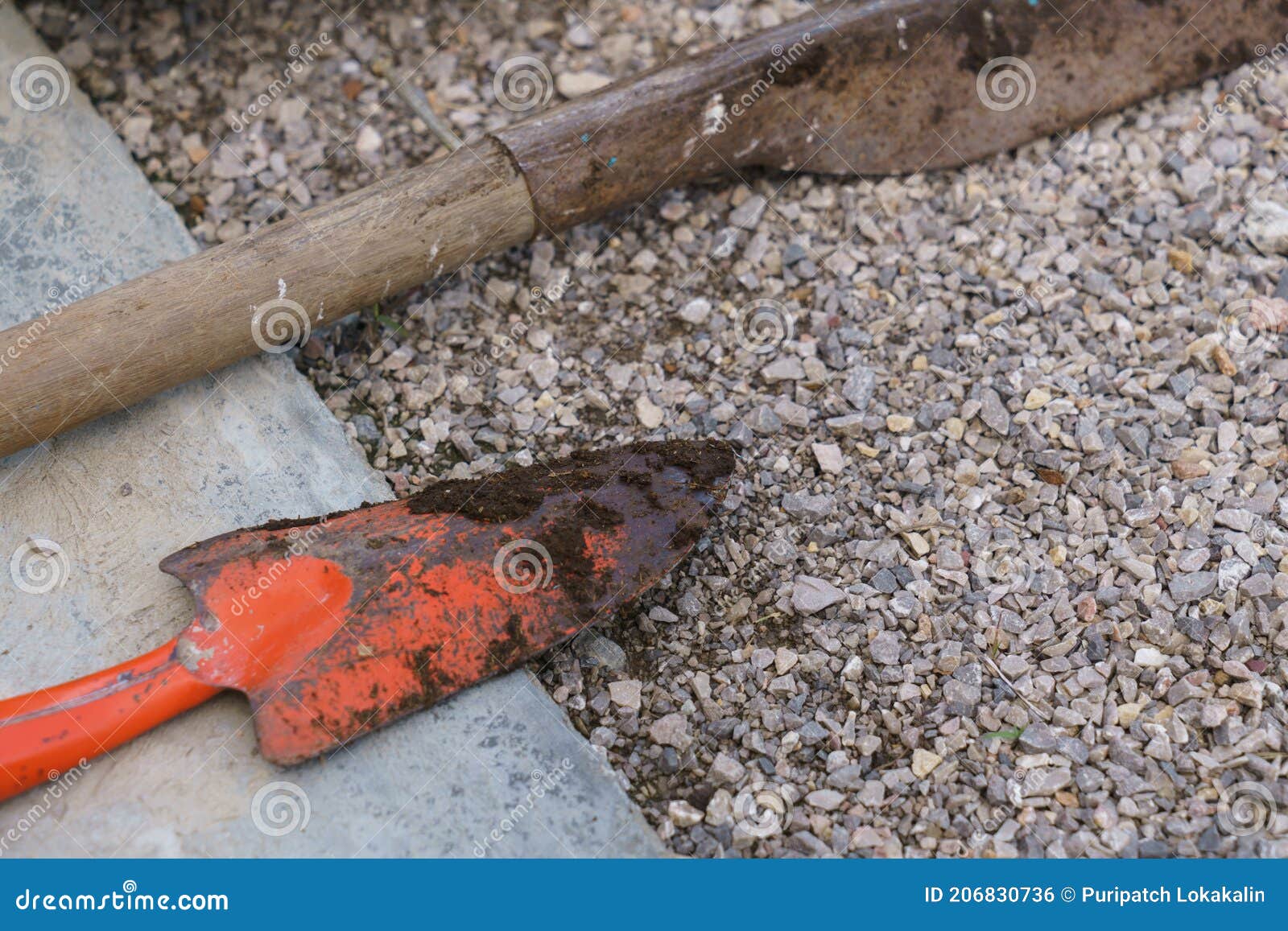 A Planting Spoon that Soils the Soil Stock Photo - Image of agriculture ...