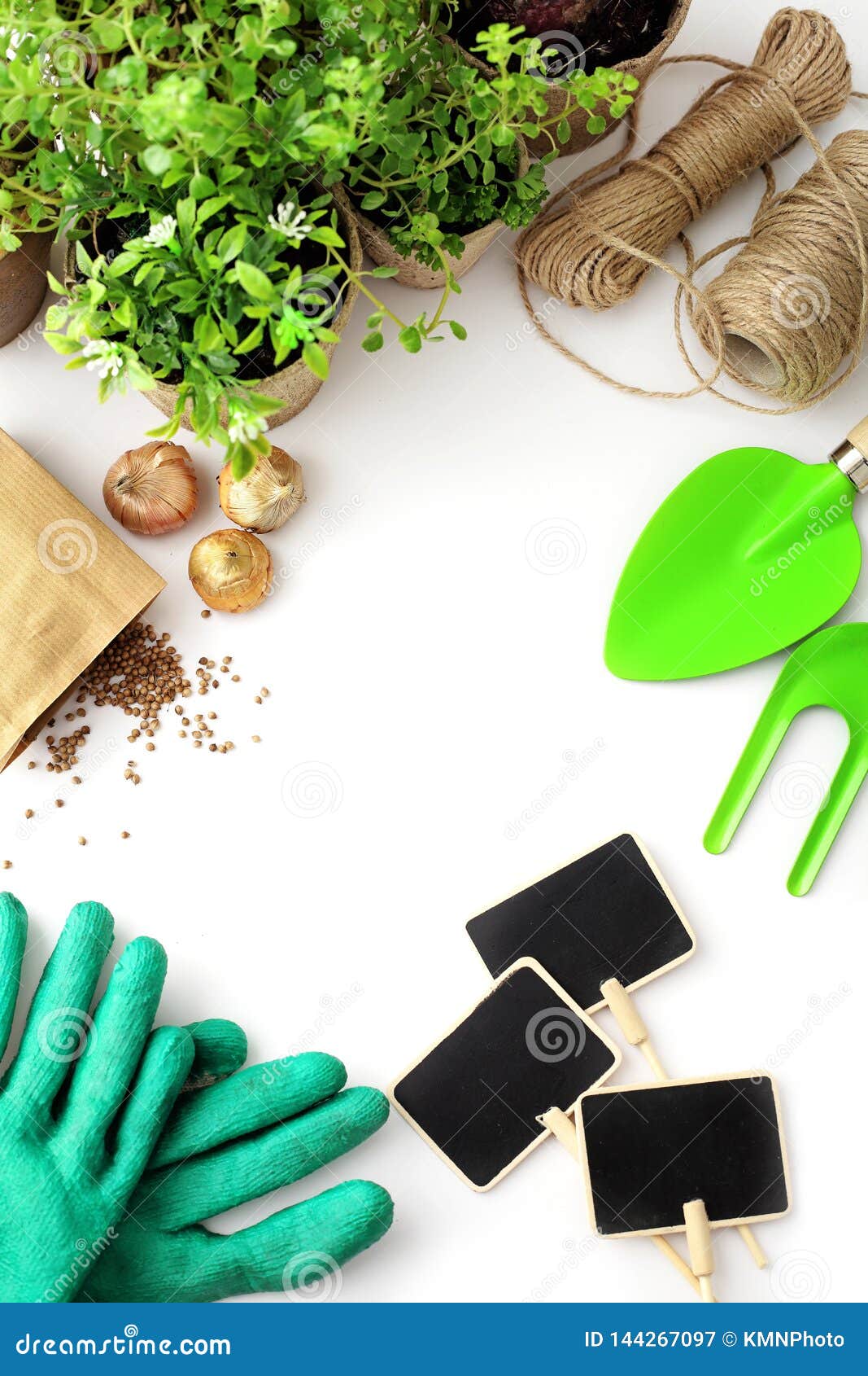 Planting Tools on White Background Stock Image - Image of barn ...