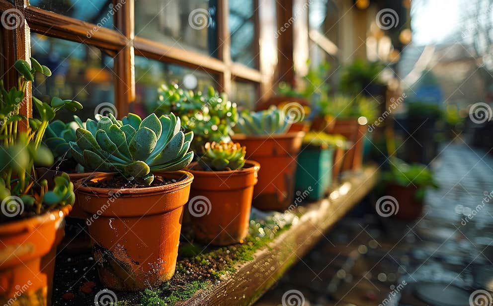The Plants are Arranged in a Way that Creates a Sense of Order and ...