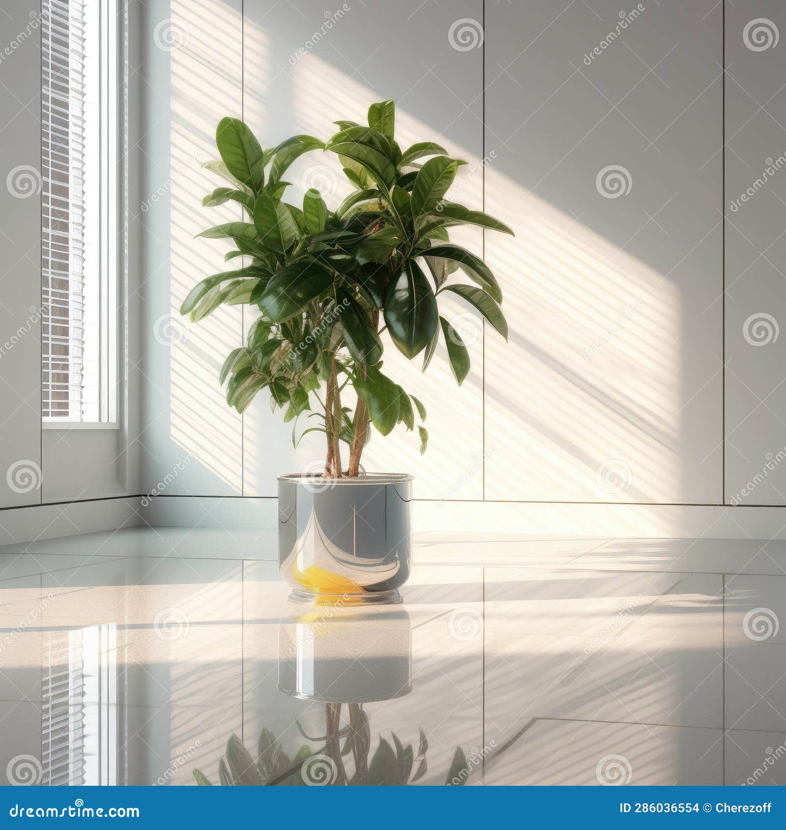 Plants in the Laboratory of the Future Stock Illustration ...