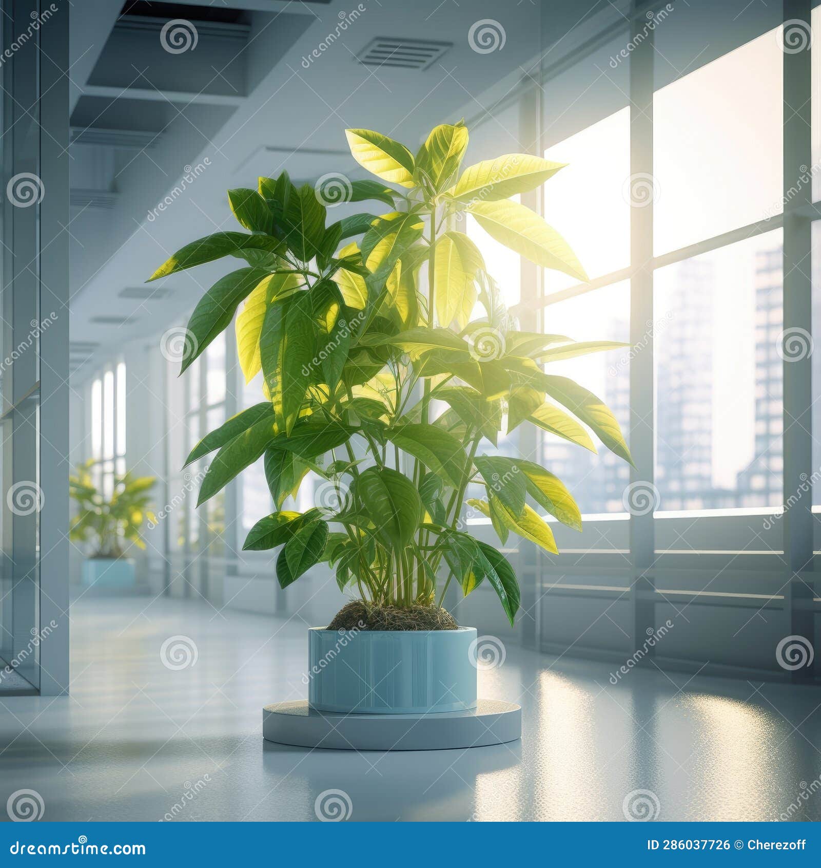 Plants in the Laboratory of the Future Stock Photo - Image of ...