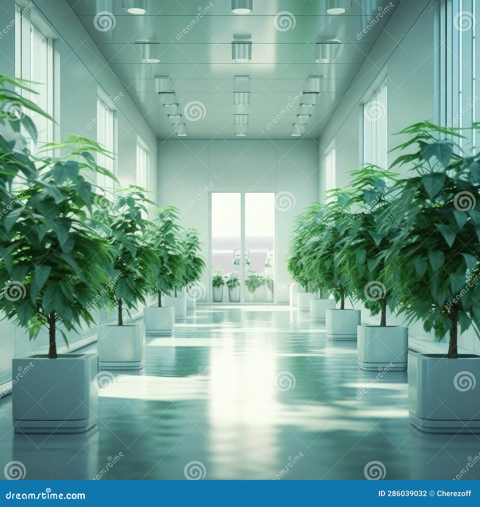 Plants in the Laboratory of the Future Stock Photo - Image of chemistry ...