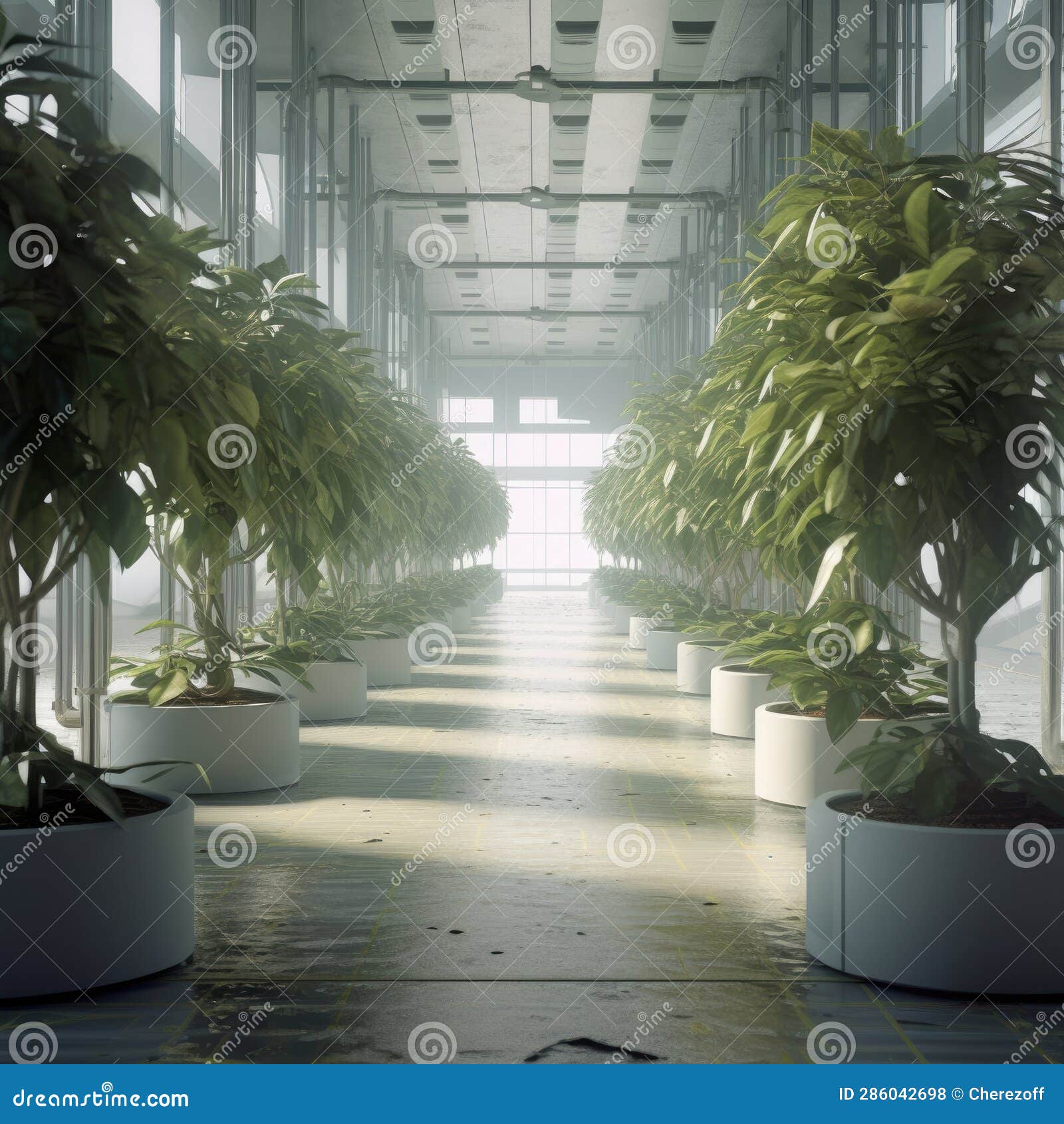 Plants in the Laboratory of the Future Stock Photo - Image of digital ...
