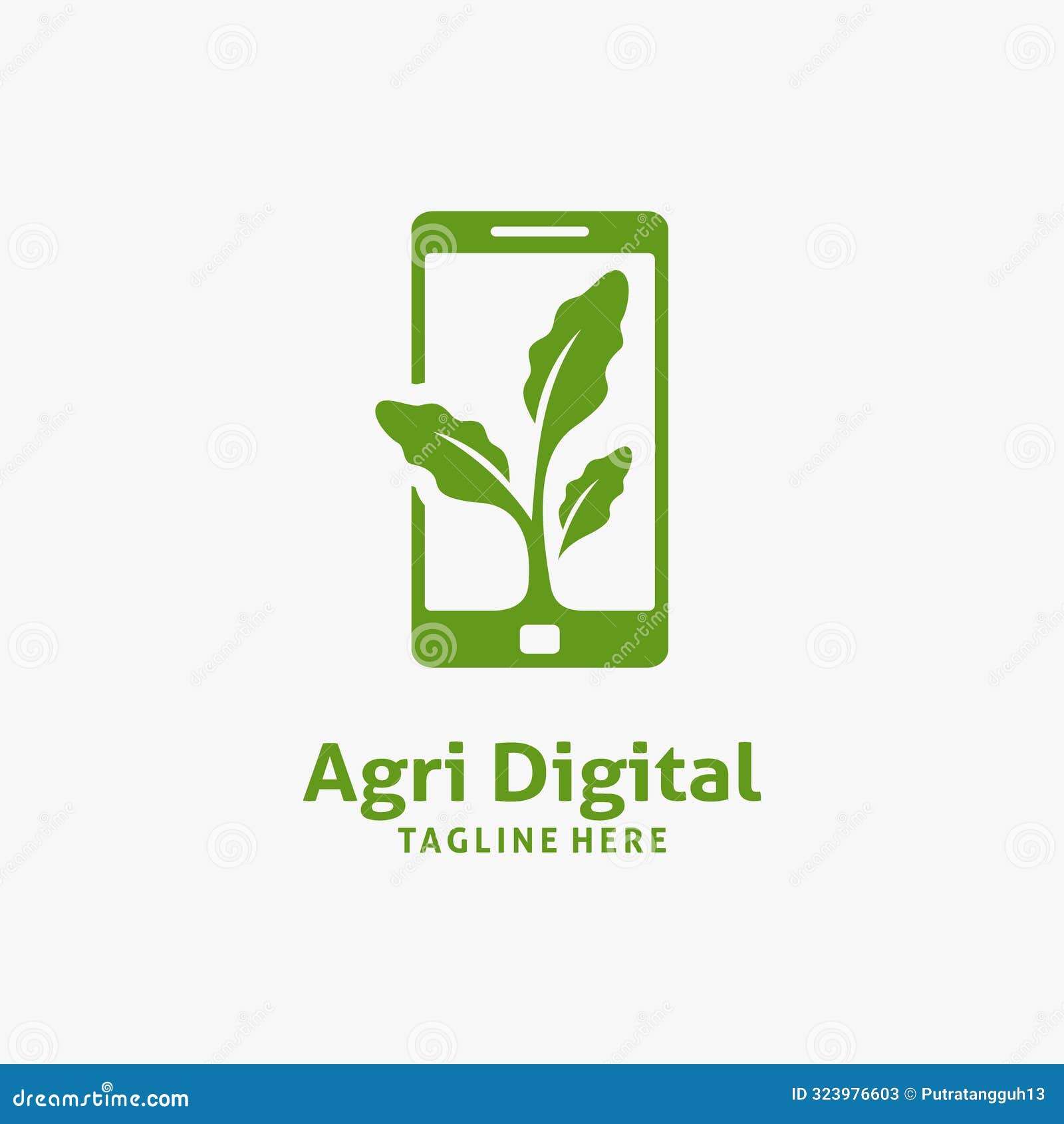 Digital Agriculture Logo Design Stock Vector - Illustration of connect ...