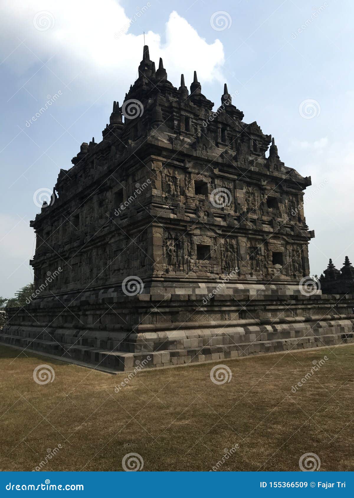 Plaosan Temple. stock image. Image of temple, klaten - 155366509