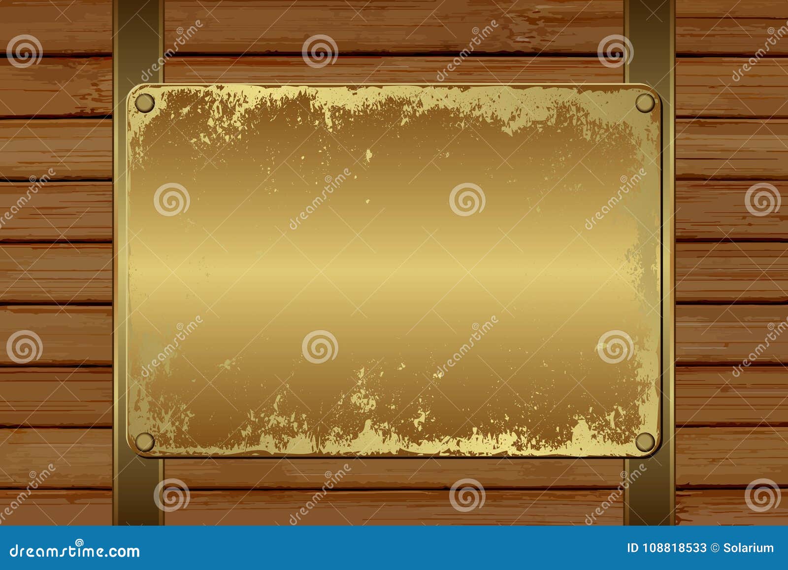 Plaque stock vector. Illustration of barrel, plate, background - 108818533