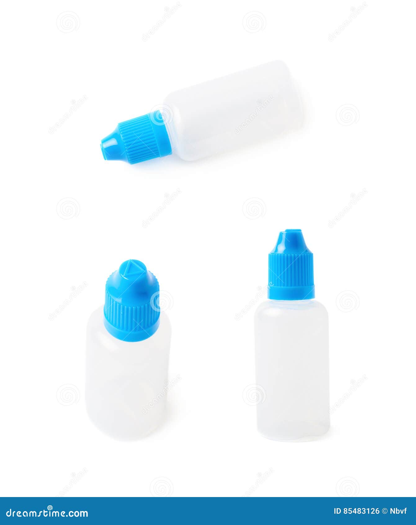 Plasic 30 Ml Bottle Isolated Stock Photo - Image of medicament, healthy ...