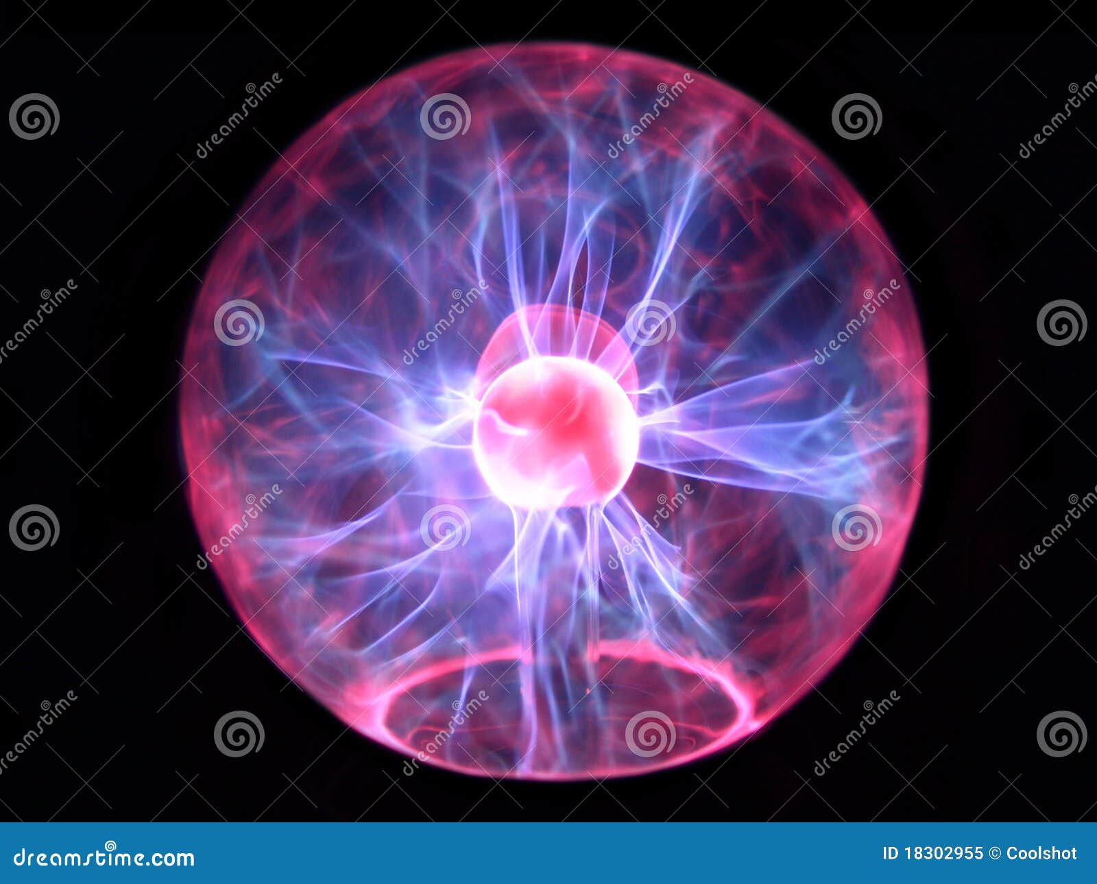 Plasma ball stock image. Image of energy, radiation, spark - 18302955