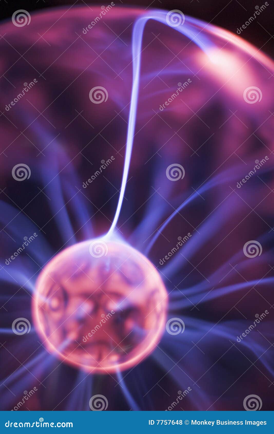 Plasma Ball stock photo. Image of colour, ethereal, pink - 7757648