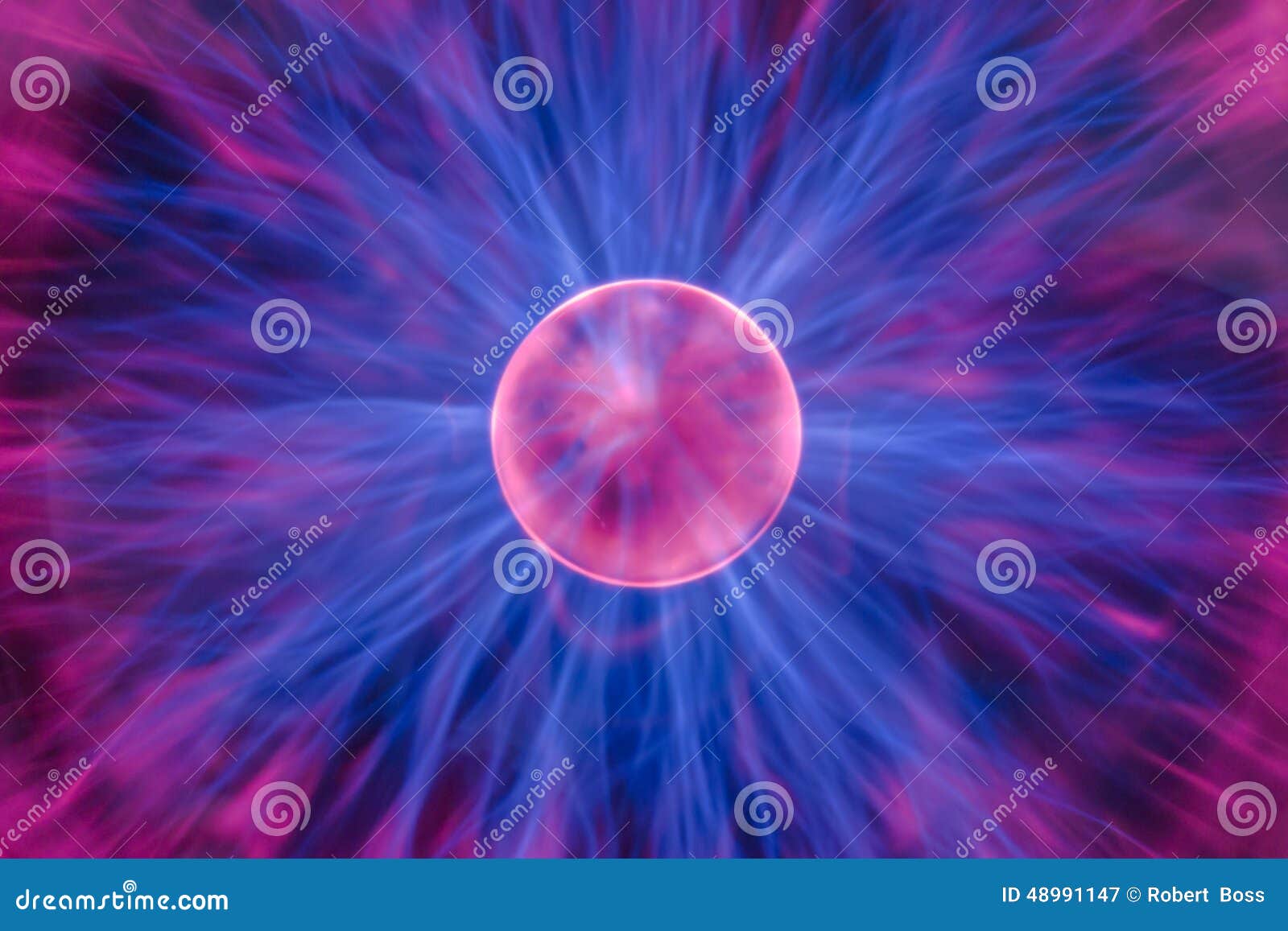 Plasma ball stock image. Image of colour, ethereal, light - 48991147