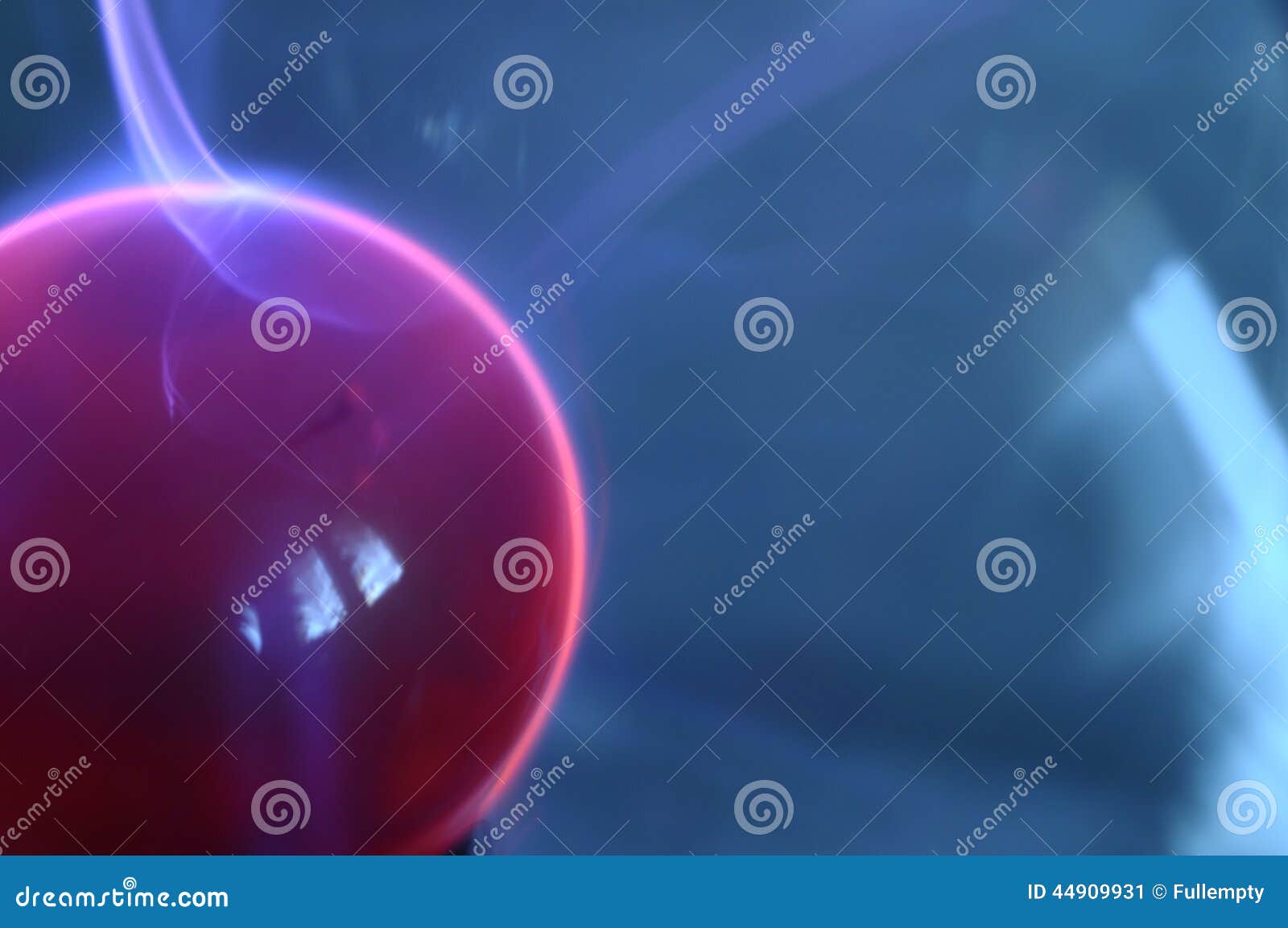 Plasma ball and energy stock image. Image of light, sphere - 44909931