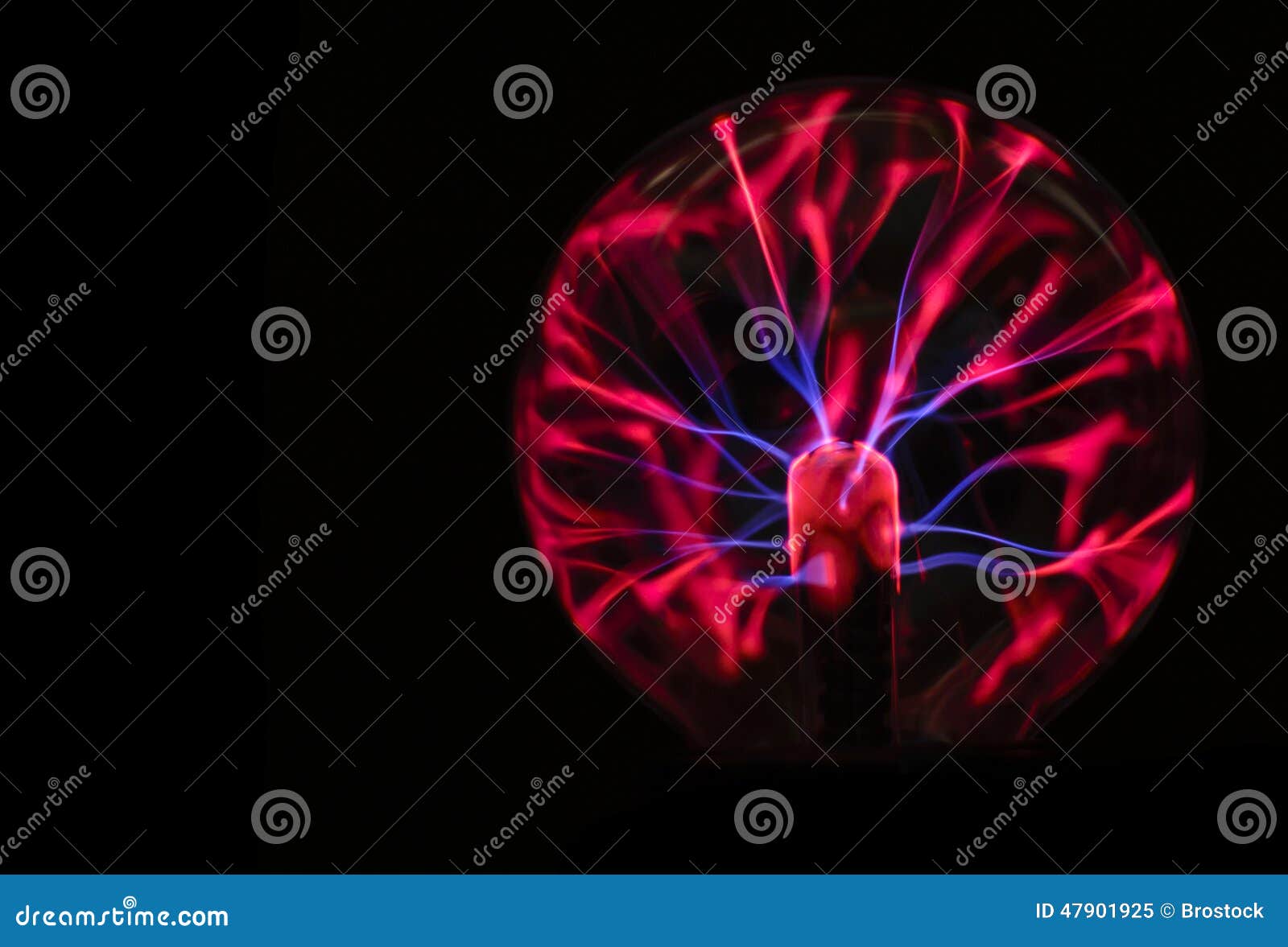 Plasma ball energy stock image. Image of isolated, electric - 47901925