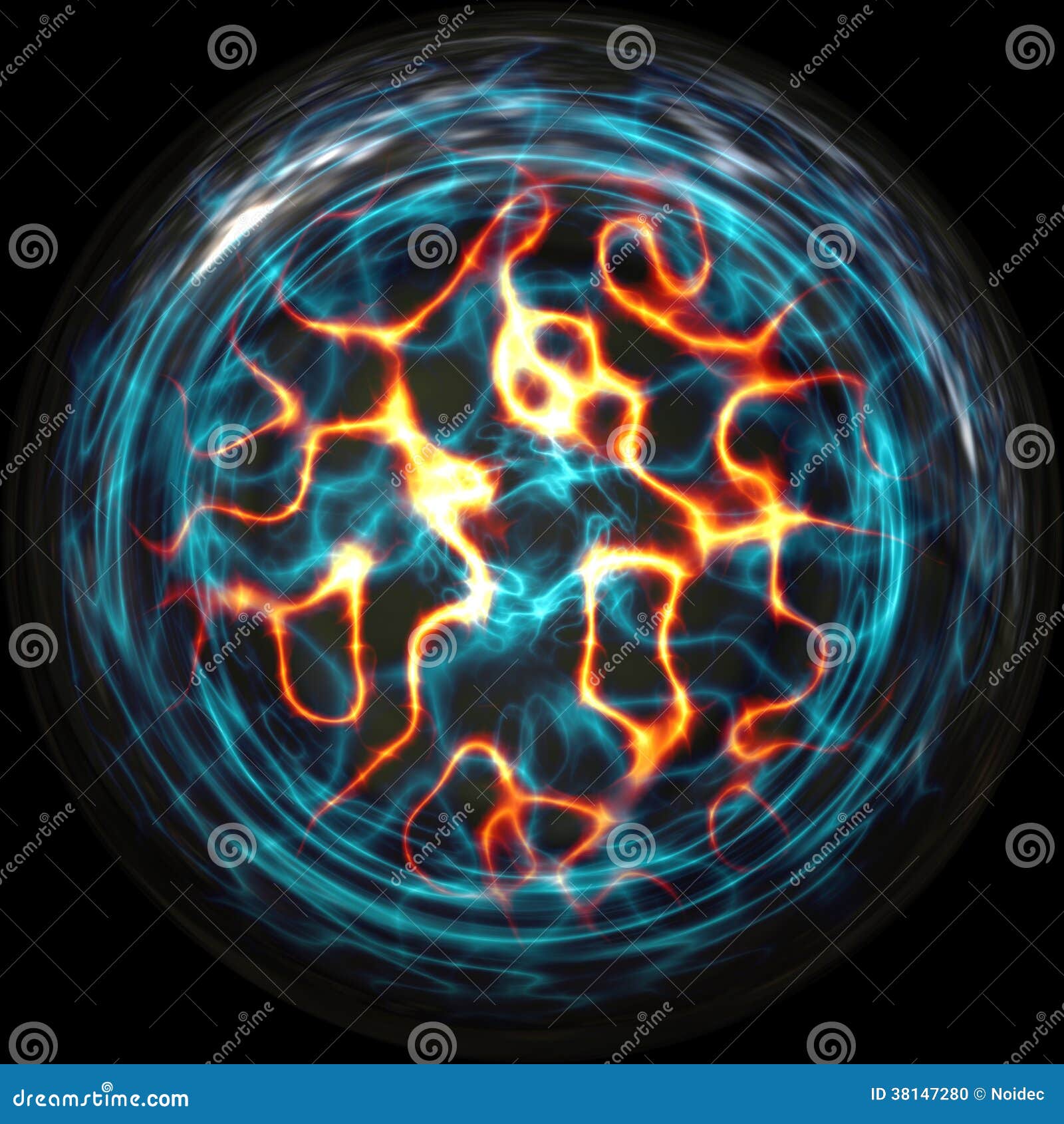 Glowing Blue Plasma Strands Stock Illustrations – 5 Glowing Blue Plasma ...