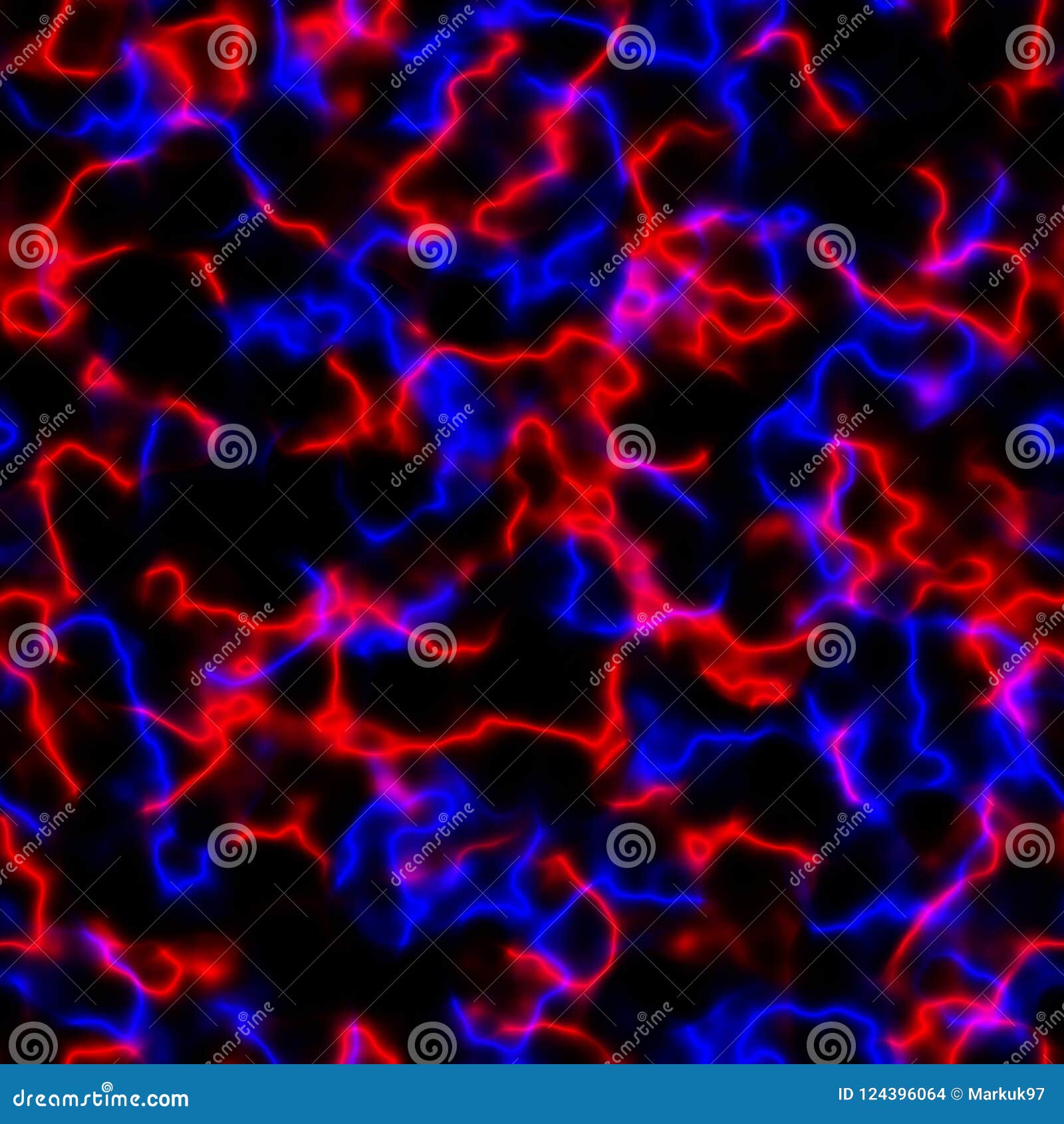 Plasma Clouds Red and Blue Blurred Arcs Seamless Tile Stock ...