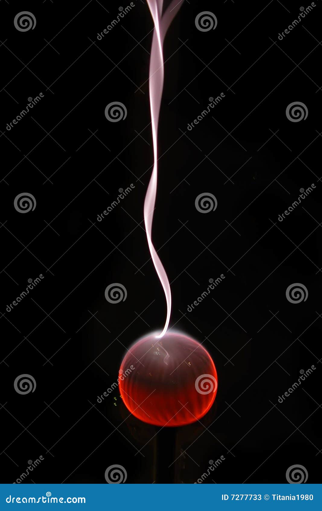 Plasma electric ball editorial stock photo. Image of sparkles - 7277733