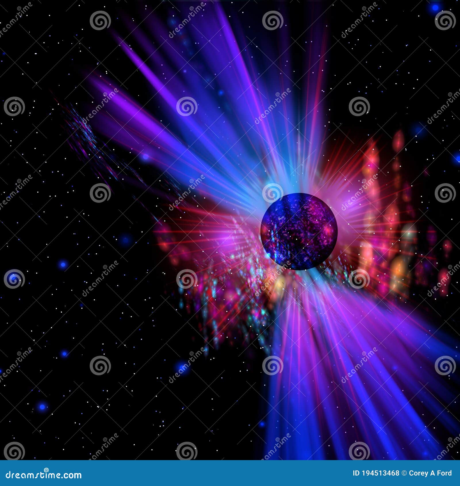 Plasma Flare Activity stock illustration. Illustration of matter ...