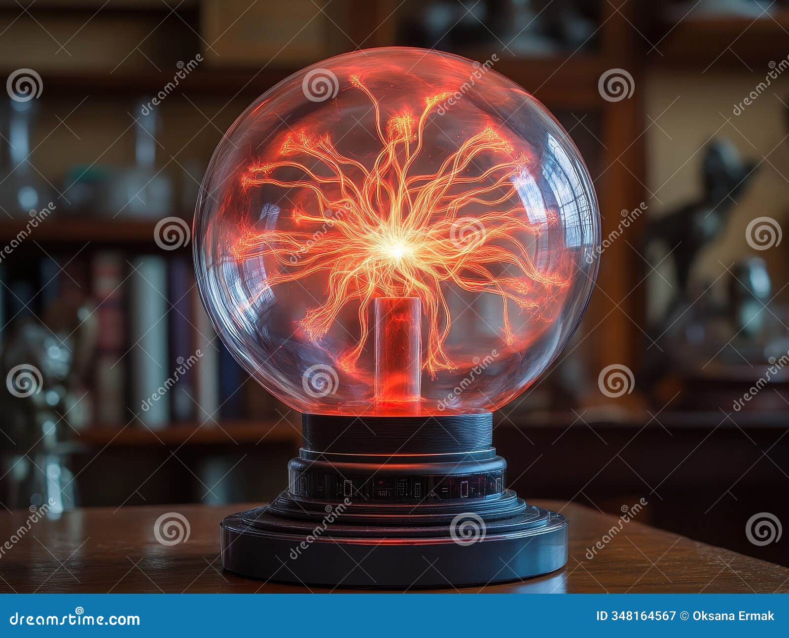 Plasma Globe, Glowing Tendrils, Electrical Discharge, Physics of Plasma ...