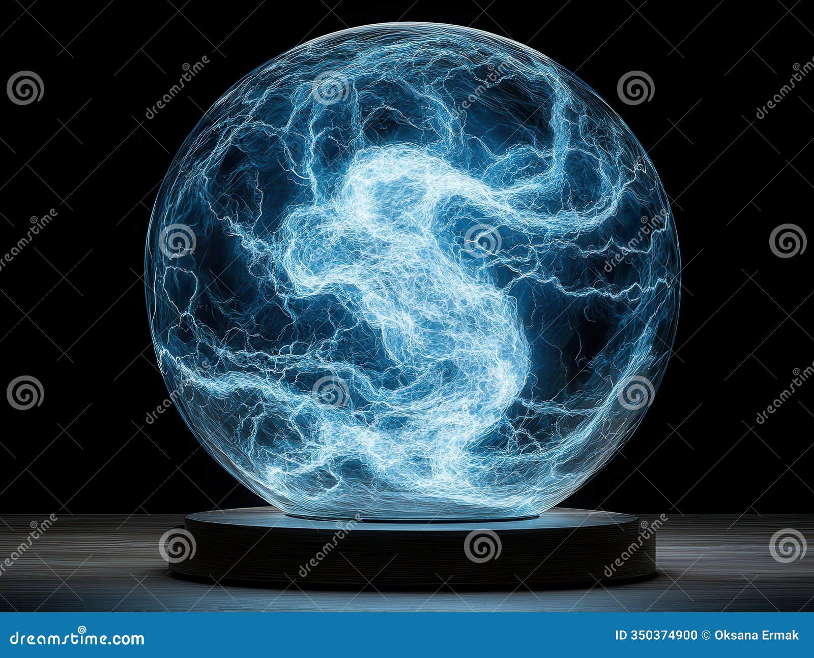 Plasma Globe, Glowing Tendrils, Electrical Discharge, Physics of Plasma ...