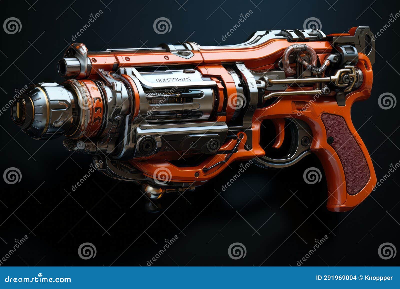 Plasma gun ai generated stock illustration. Illustration of video ...
