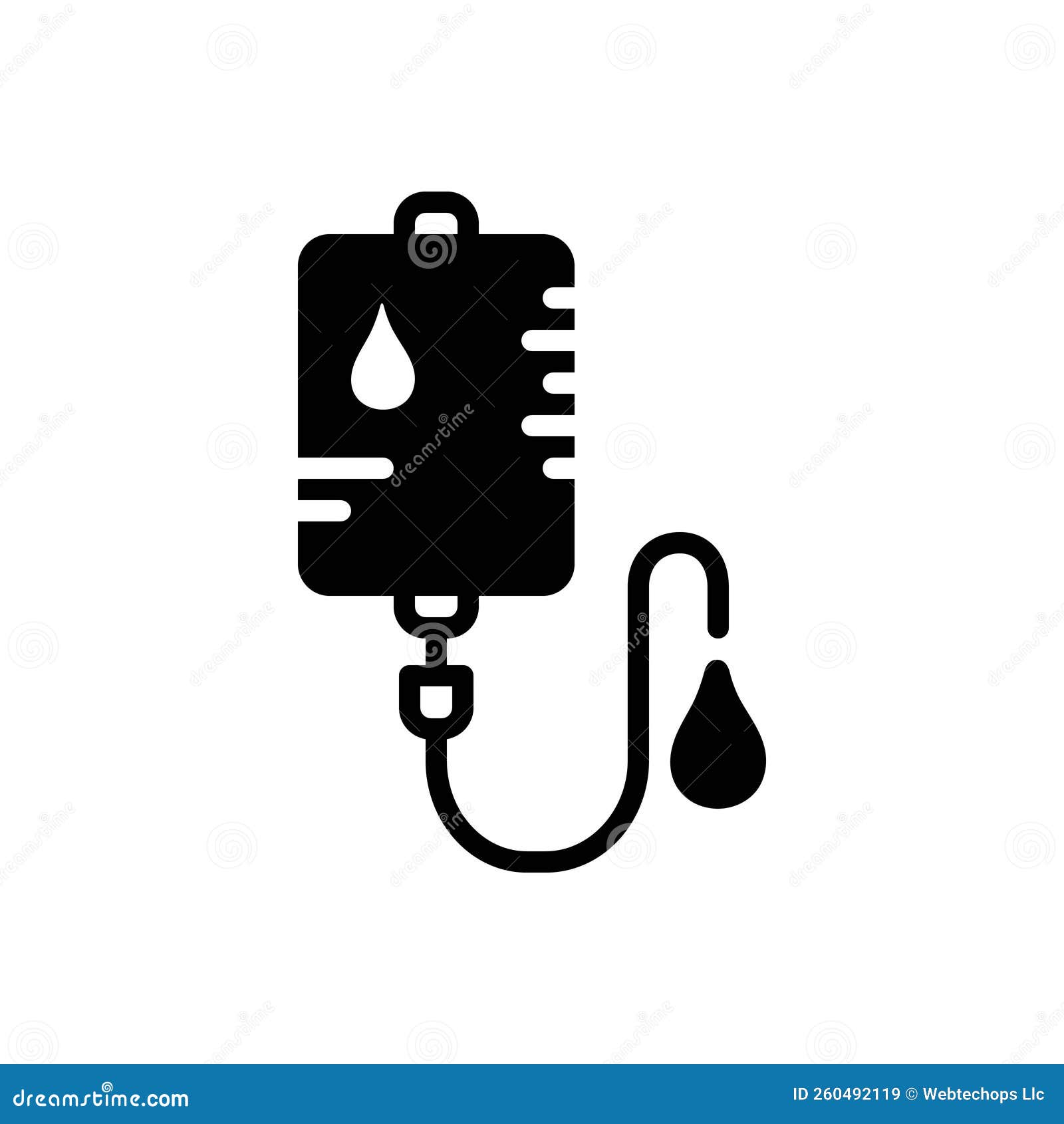 Black Solid Icon for Plasma, Blood and Bag Stock Vector - Illustration ...