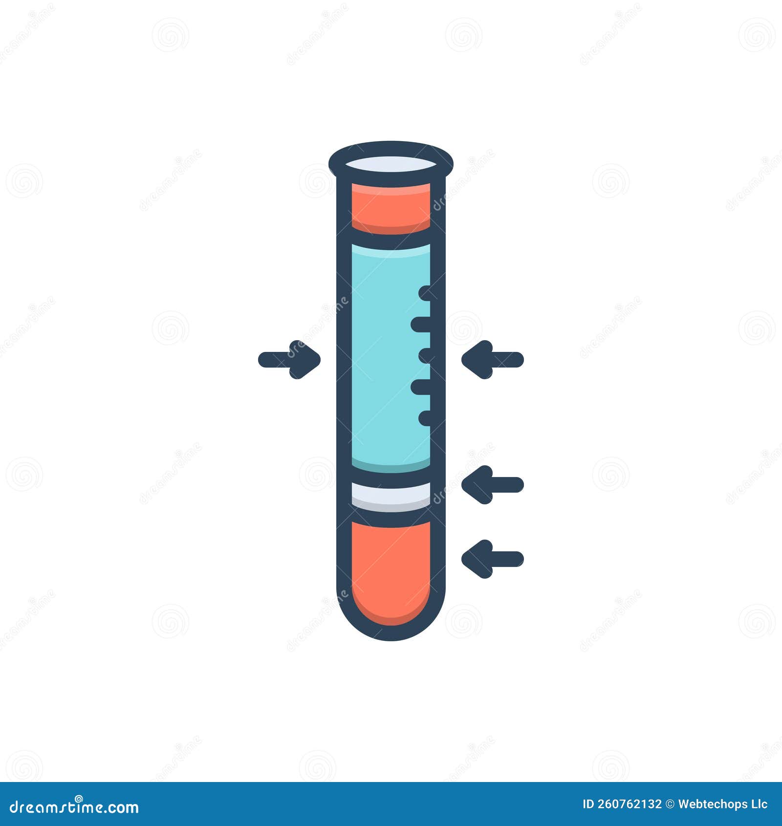 Color Illustration Icon for Plasma, Blood and Composition Stock ...