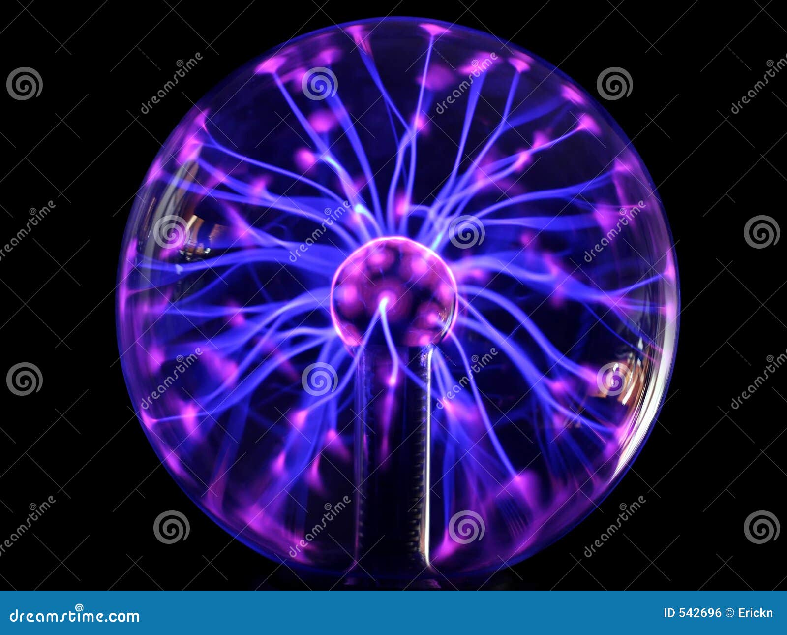 Plasma lamp stock photo. Image of tech, illuminated, lamp - 542696