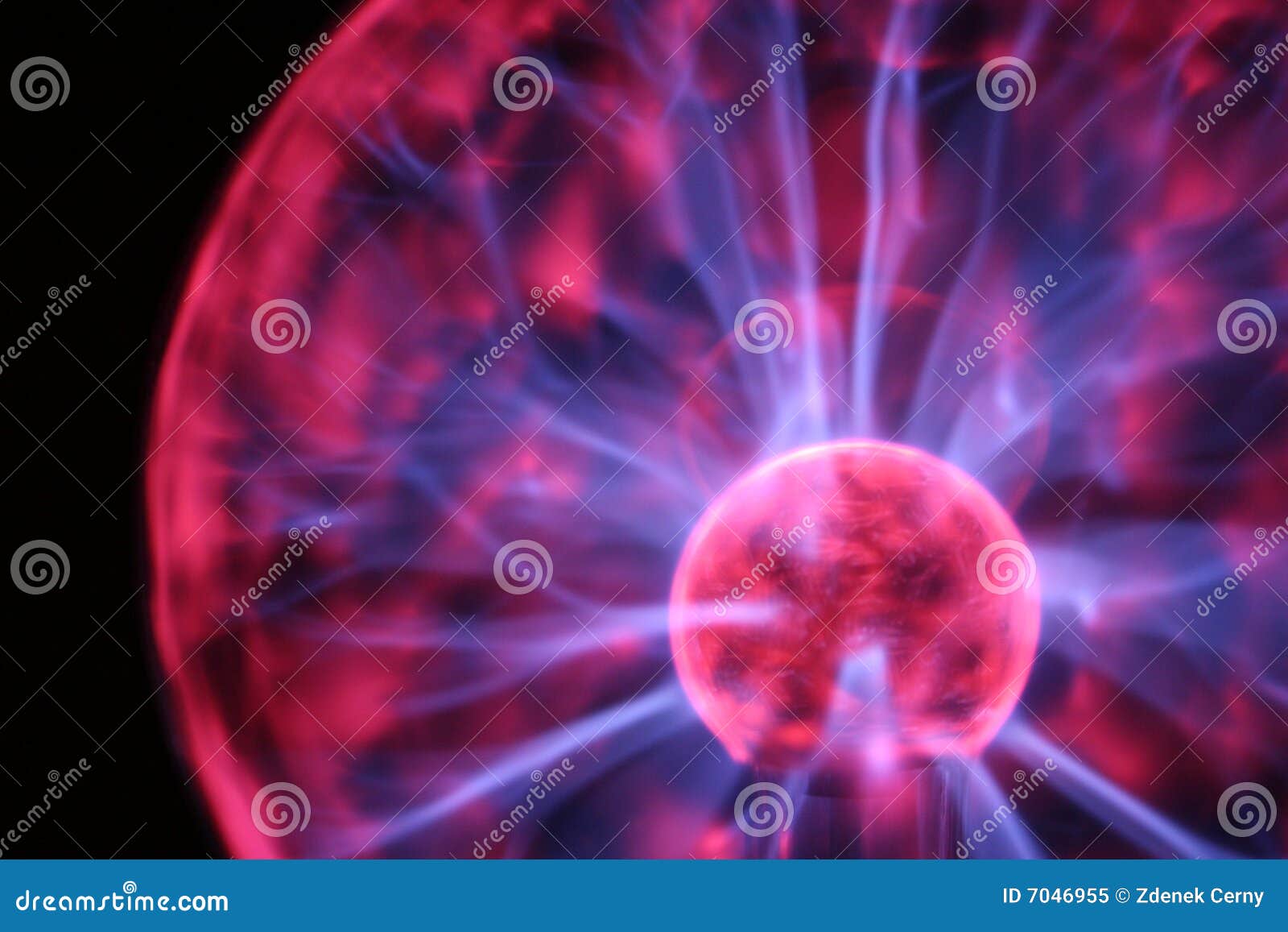 Plasma lamp stock image. Image of power, plasma, abstract - 7046955