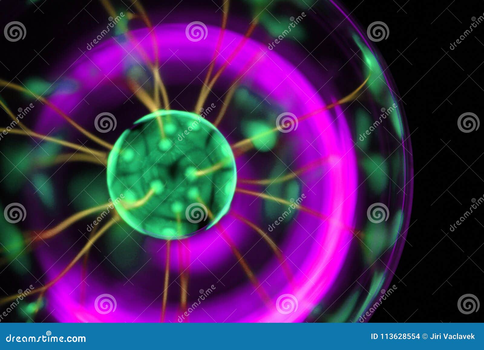 Plasma lamp texture stock photo. Image of technology - 113628554