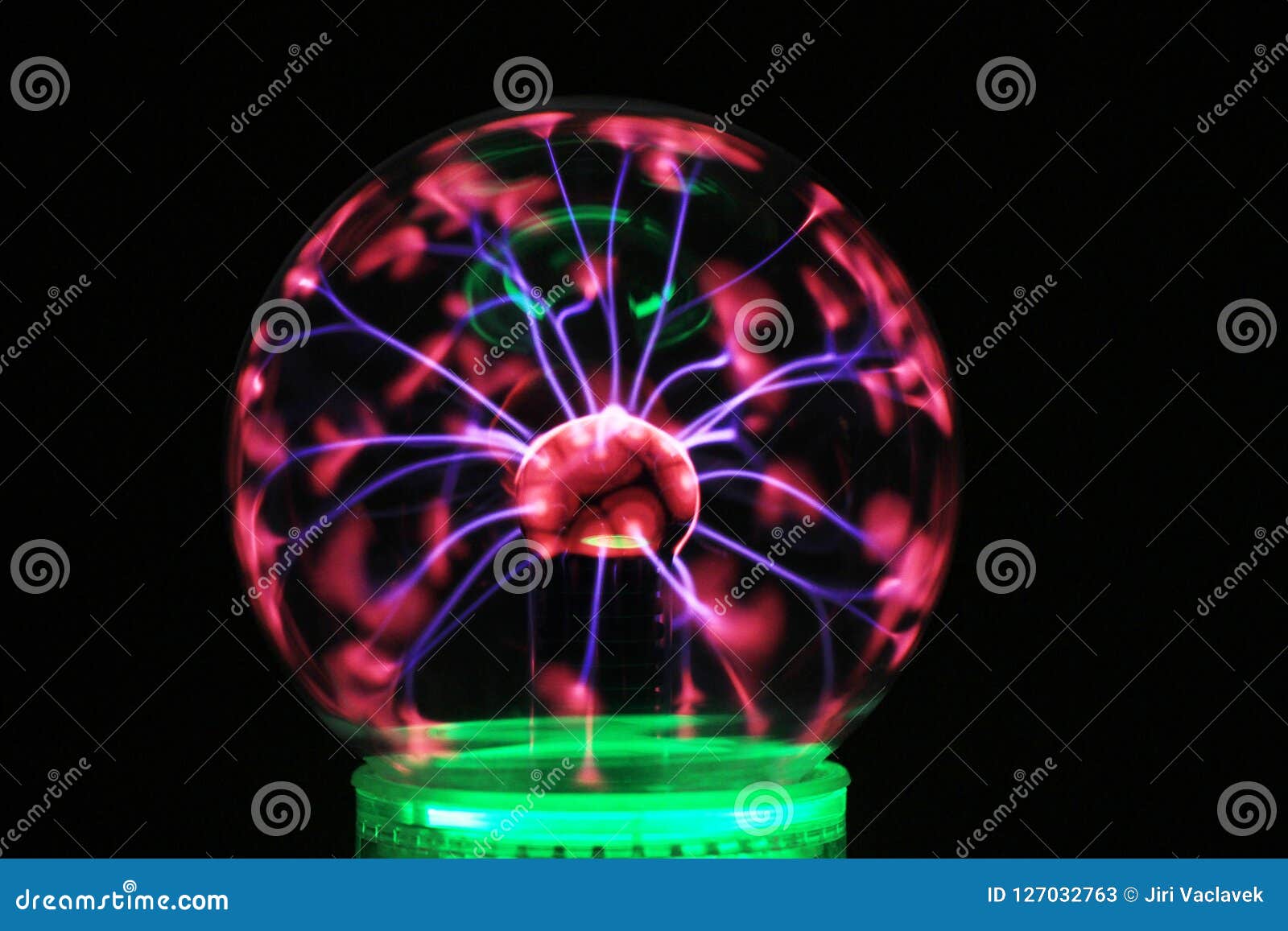 Plasma Light Beams In The Darkness Stock Photography | CartoonDealer ...