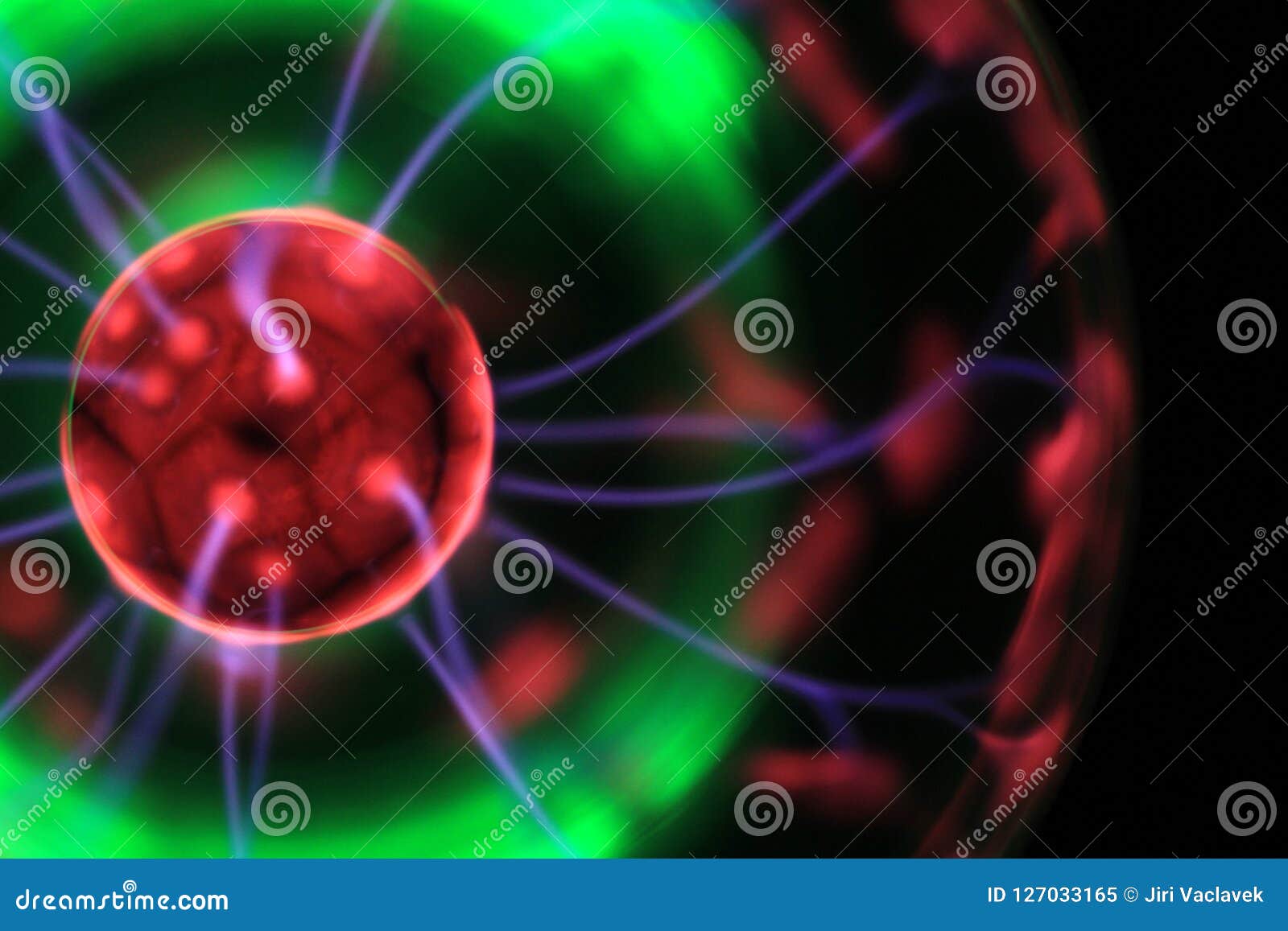 Plasma Light Beams In The Darkness Stock Photography | CartoonDealer ...