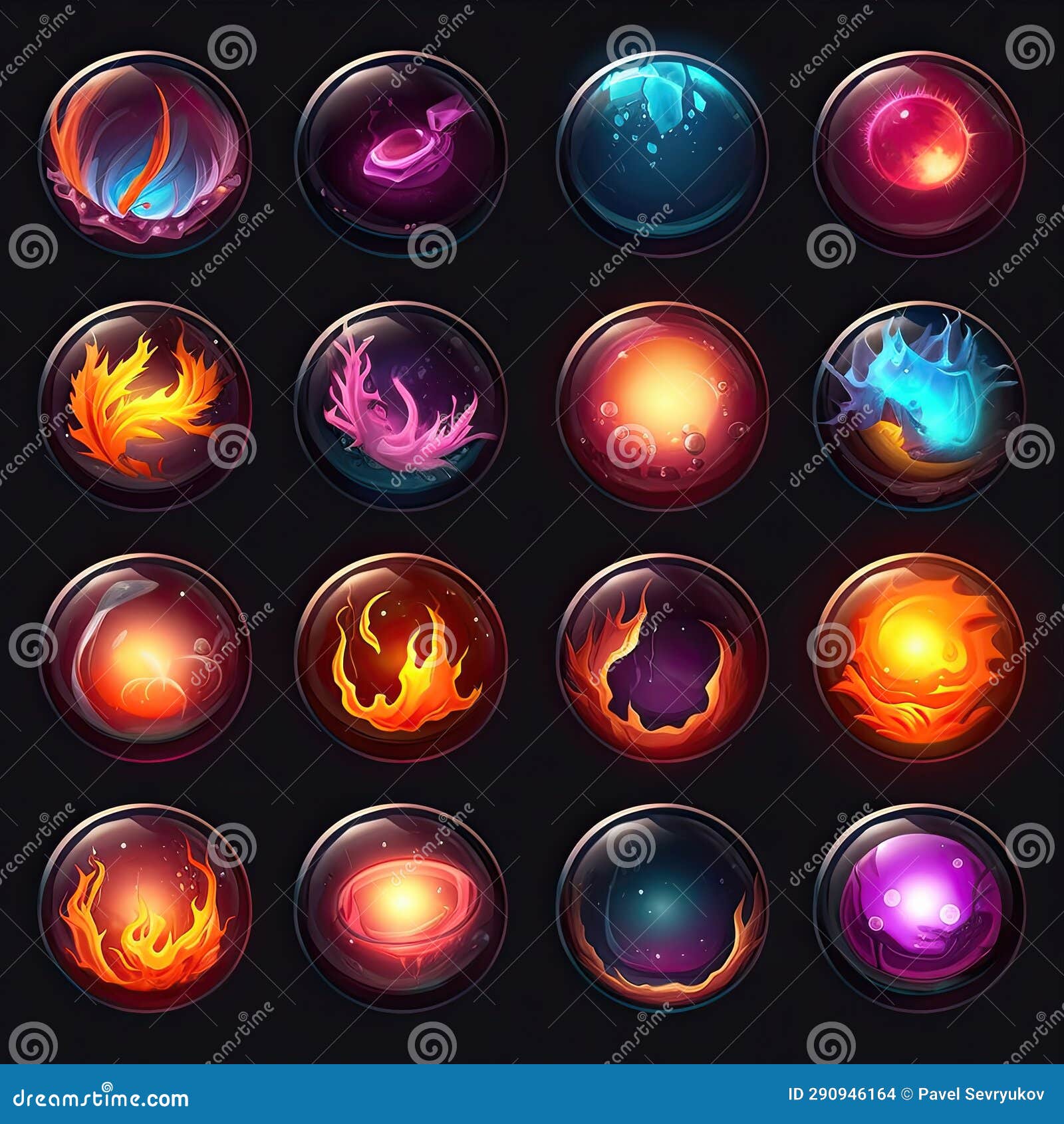 Plasma Magic Sphere Game Ai Generated Stock Photo - Image of ball ...