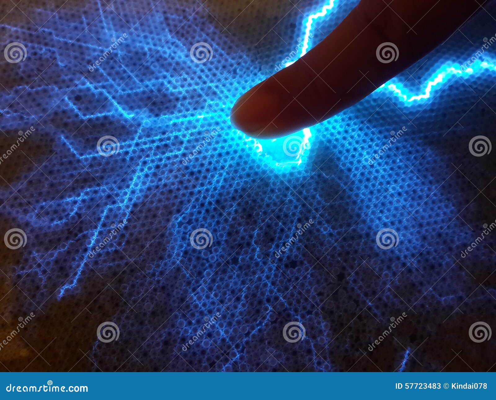 Plasma Phenomenon stock image. Image of electron, charge - 57723483