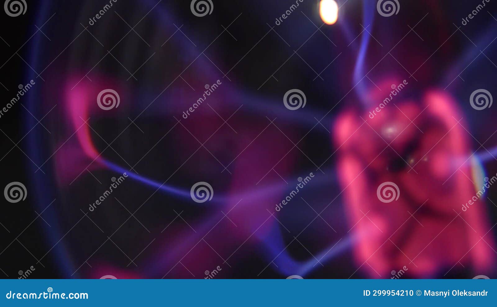 Plasma Rays in the Layer. from Electricity Stock Footage - Video of ...