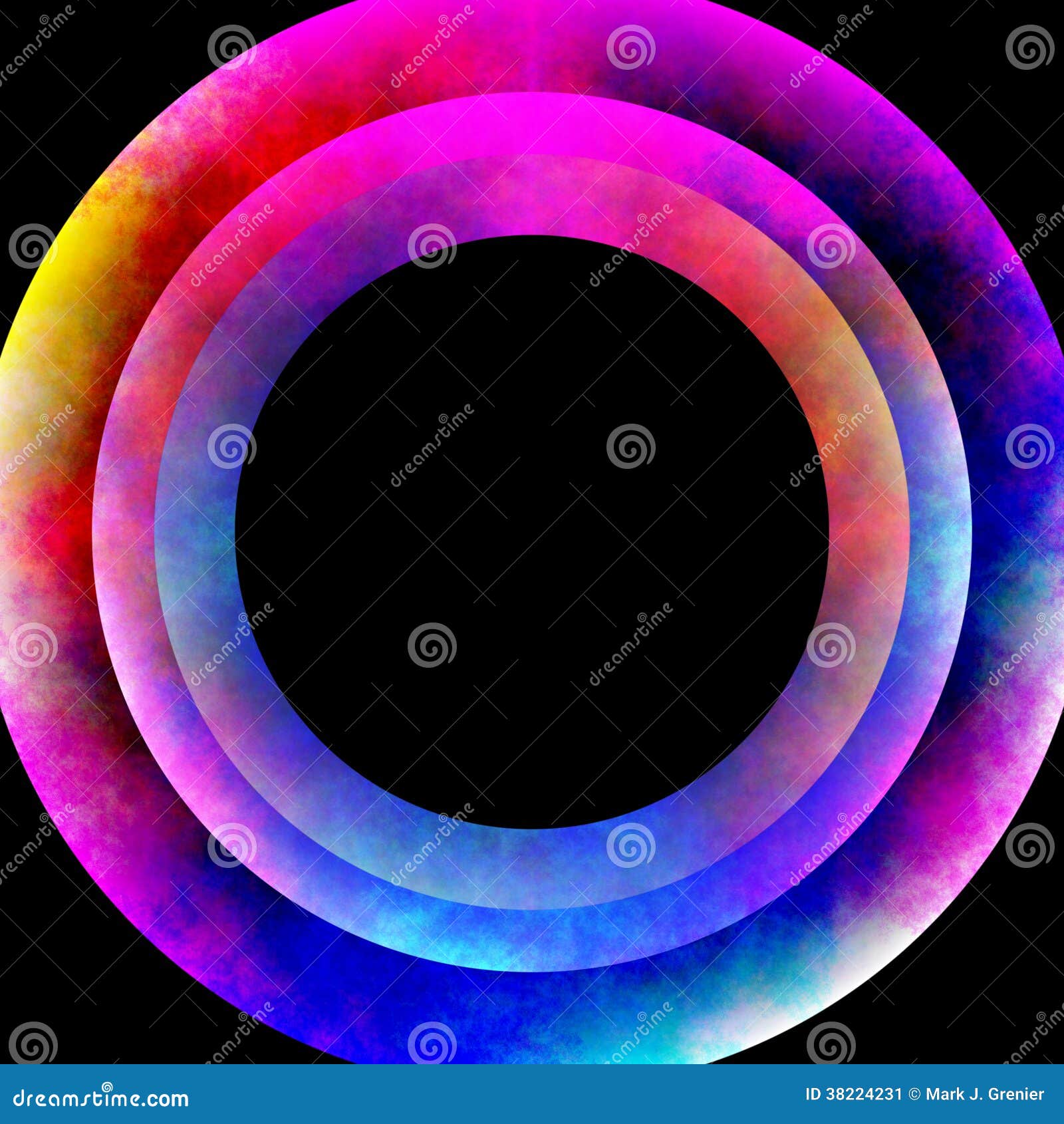 Plasma Rings stock illustration. Illustration of round - 38224231