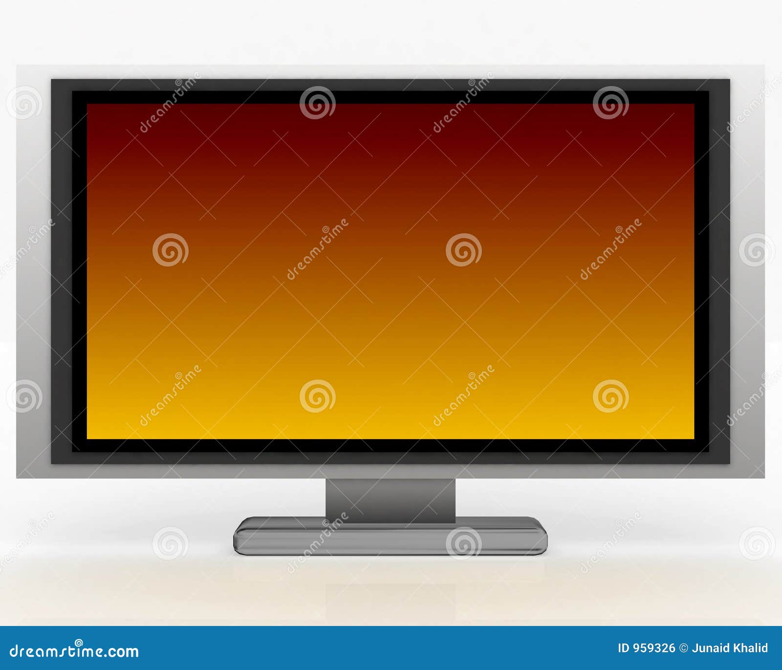 Plasma Tv 004 stock illustration. Illustration of design - 959326