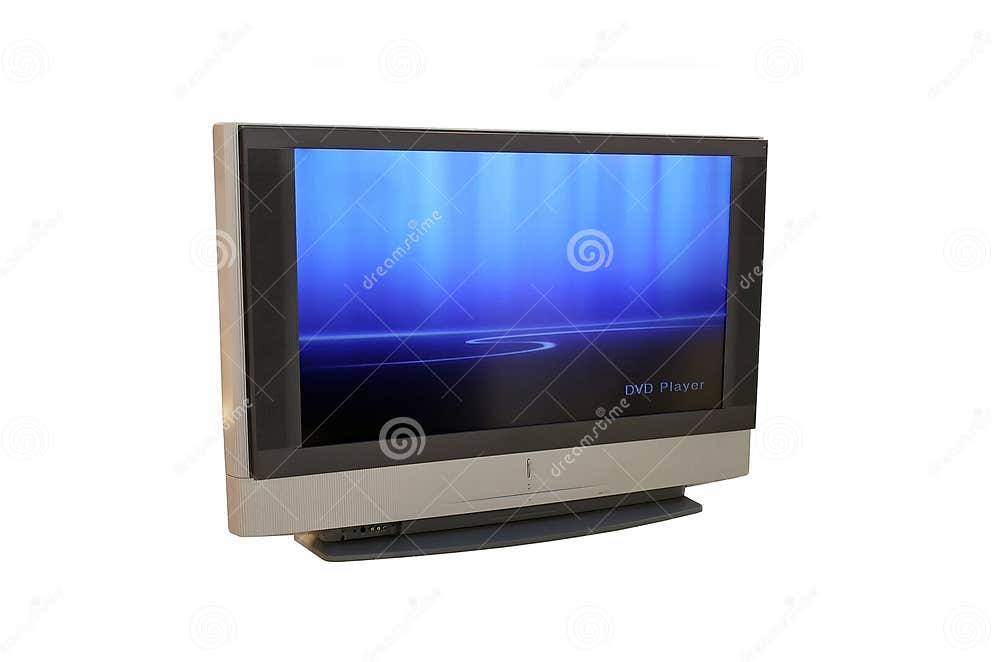 Plasma tv stock image. Image of presentation, interior - 3801851