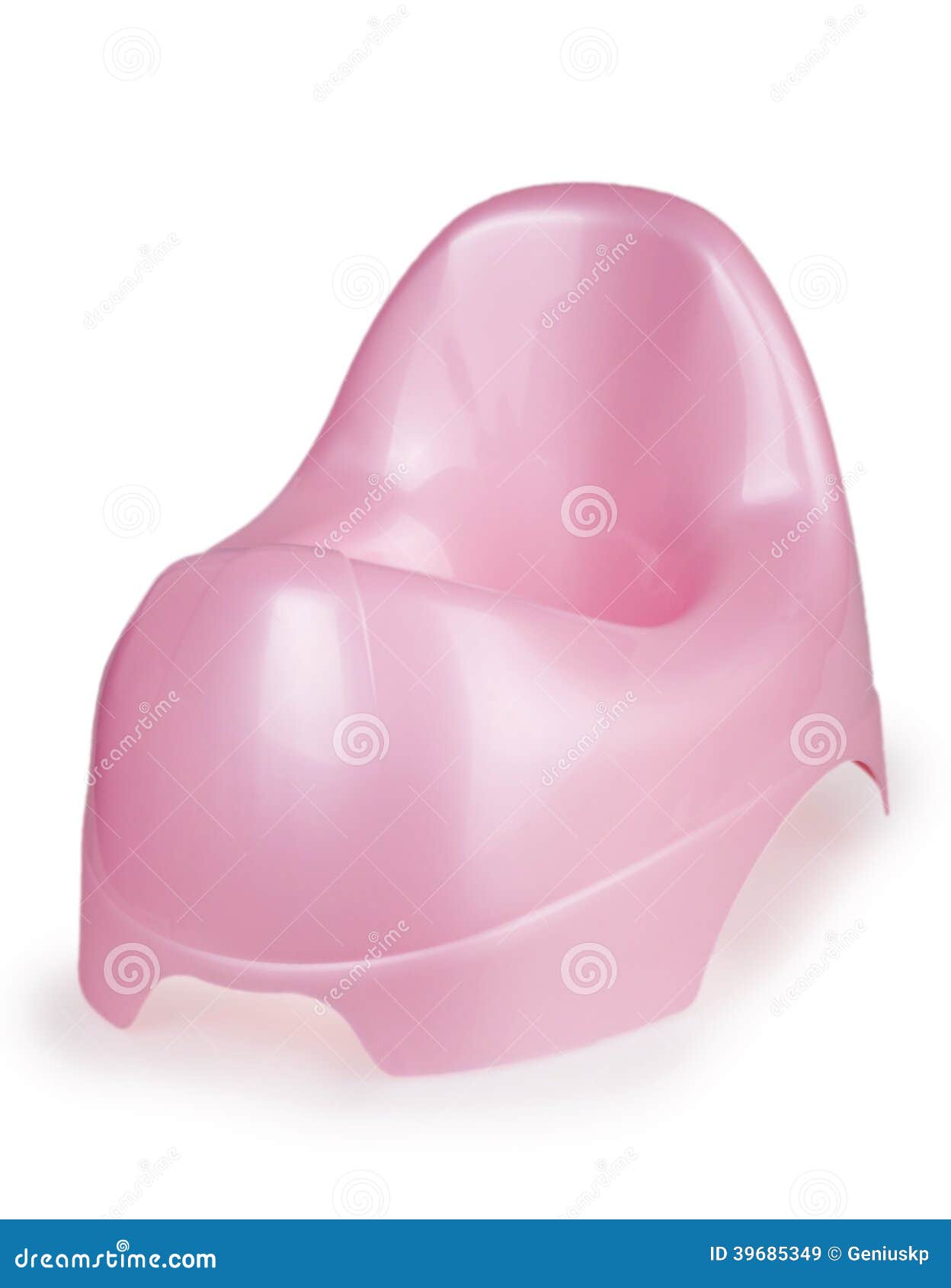 Plast- rosa potta fotografering för bildbyråer. Bild av snitt - 39685349