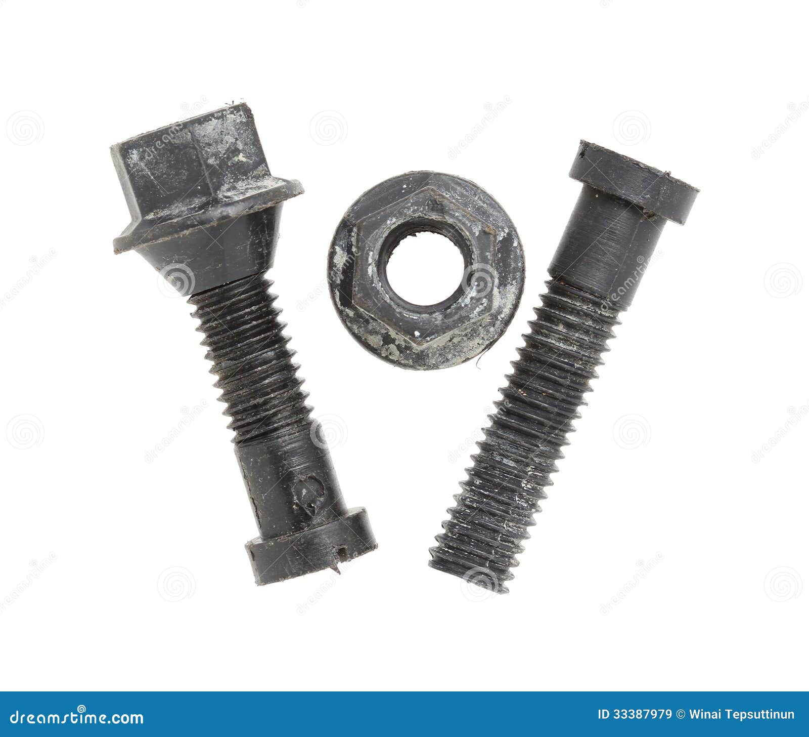 Plast- skruv och mutter fotografering för bildbyråer. Bild av objekt ...