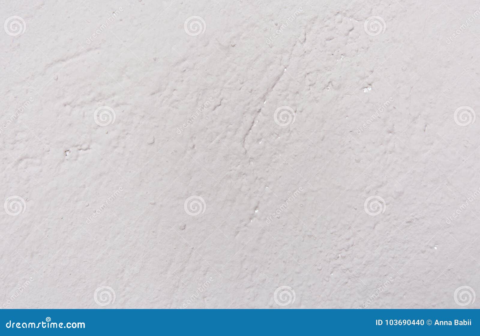 Plaster Wall Background. Grainy White Rough Texture. Stock Photo ...