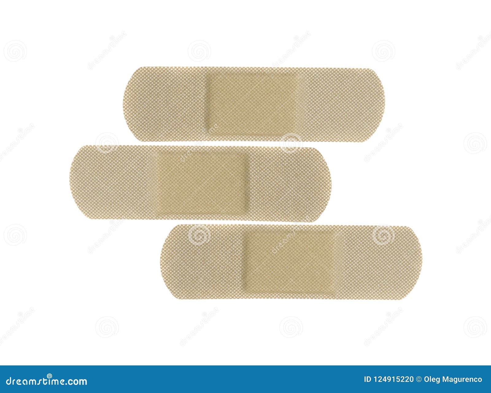 Plaster band on white stock photo. Image of medicine - 124915220