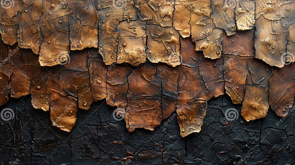 Plaster with a Bronze Tint. Aged Bronze Texture of Decorative Plaster ...