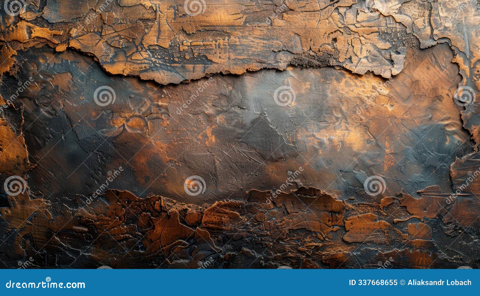 Plaster with a Bronze Tint. Aged Bronze Texture of Decorative Plaster ...