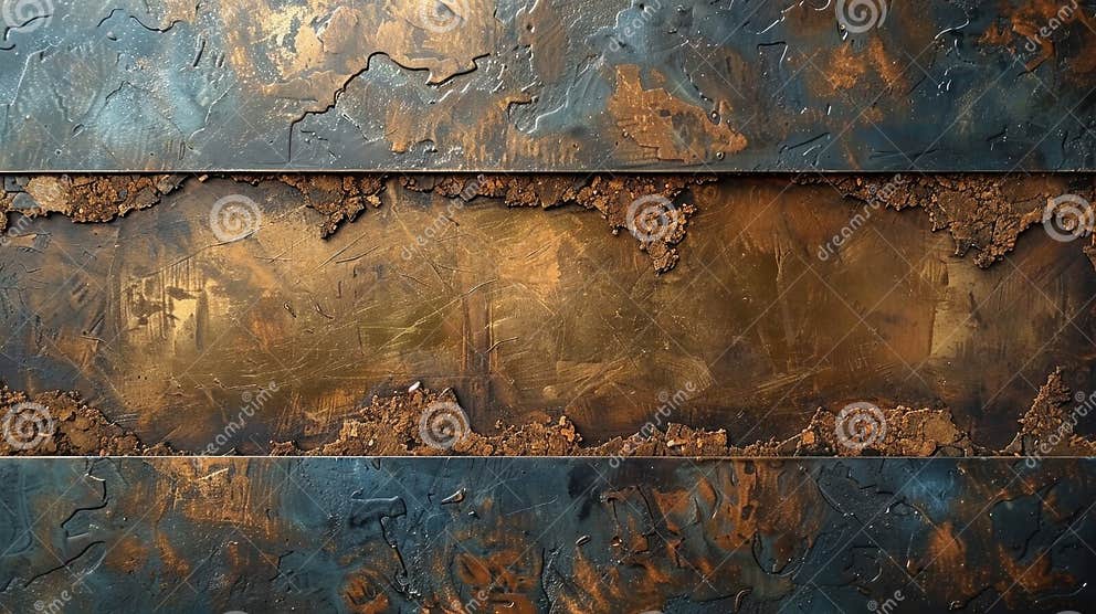 Plaster with a Bronze Tint. Aged Bronze Texture of Decorative Plaster ...