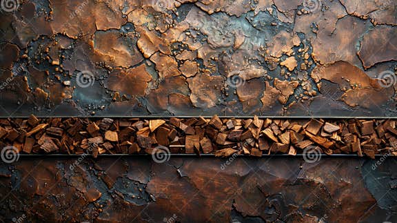 Plaster with a Bronze Tint. Aged Bronze Texture of Decorative Plaster ...