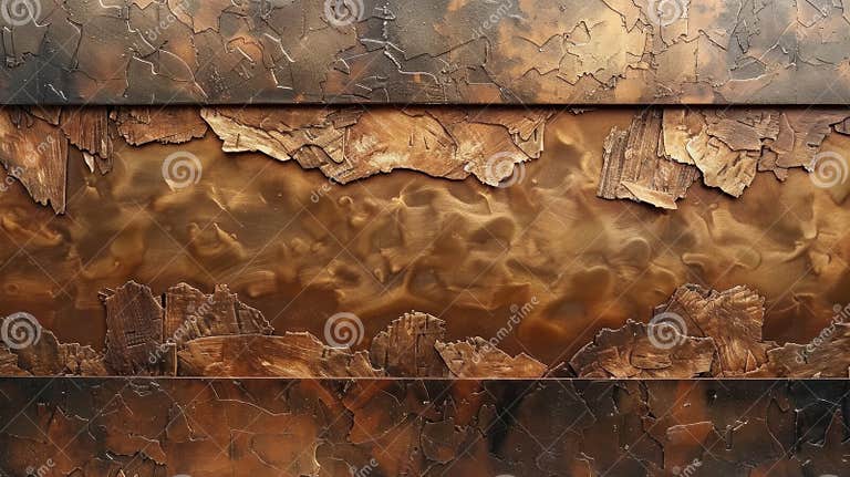 Plaster with a Bronze Tint. Aged Bronze Texture of Decorative Plaster ...