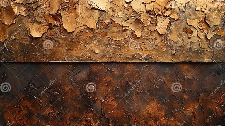 Plaster with a Bronze Tint. Aged Bronze Texture of Decorative Plaster ...