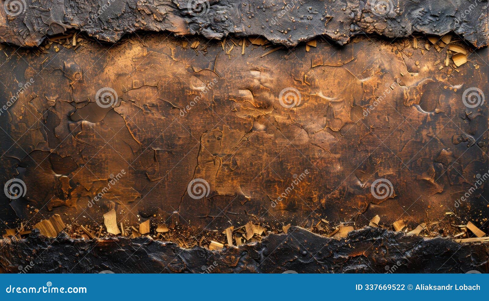 Plaster with a Bronze Tint. Aged Bronze Texture of Decorative Plaster ...